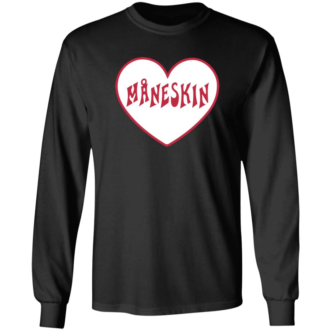 Mammamia Ah Maneskin Merch MA Heart Shirt - Brioshirt